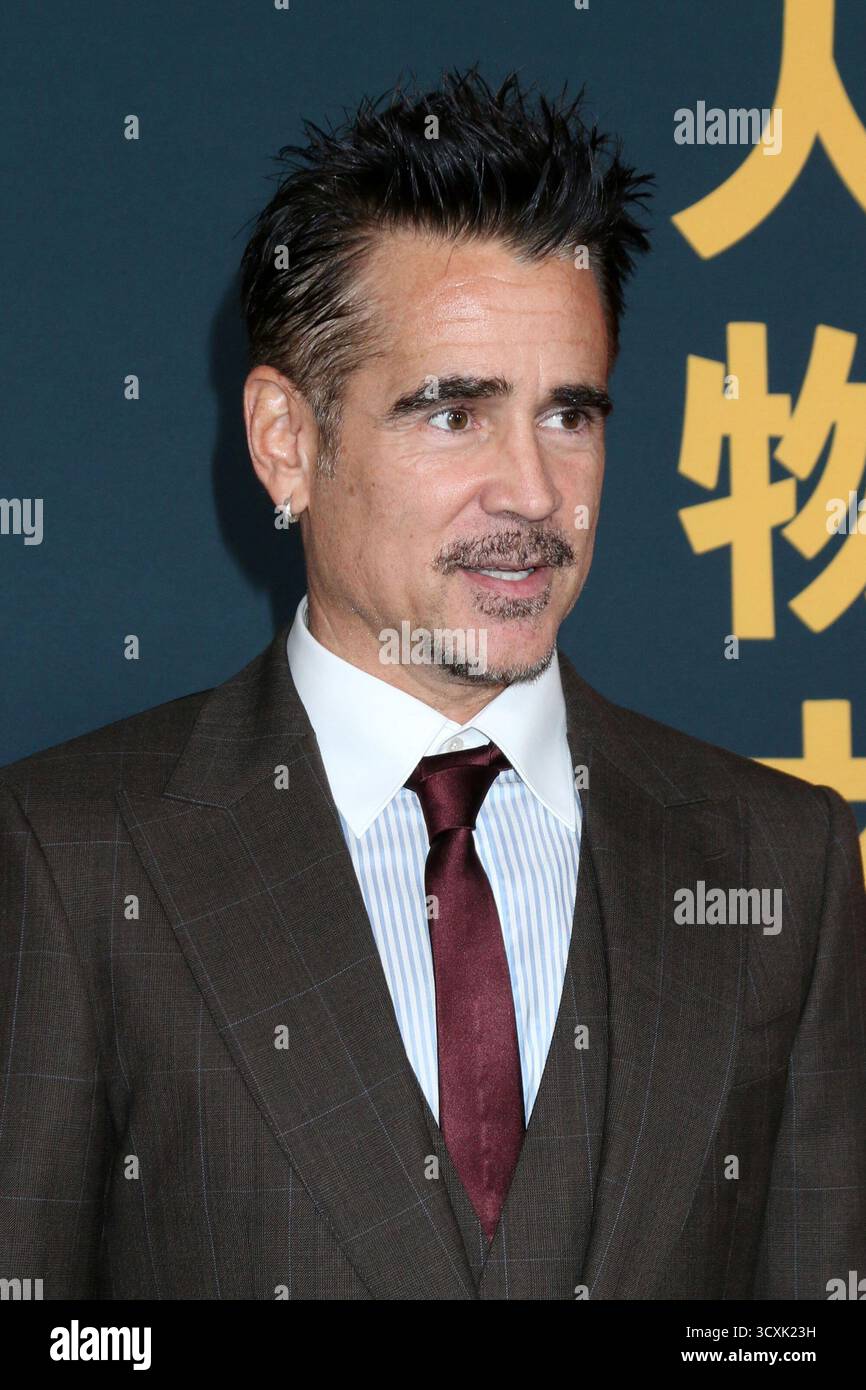Colin farrell october 2025 ballad of a small player hi-res stock ...