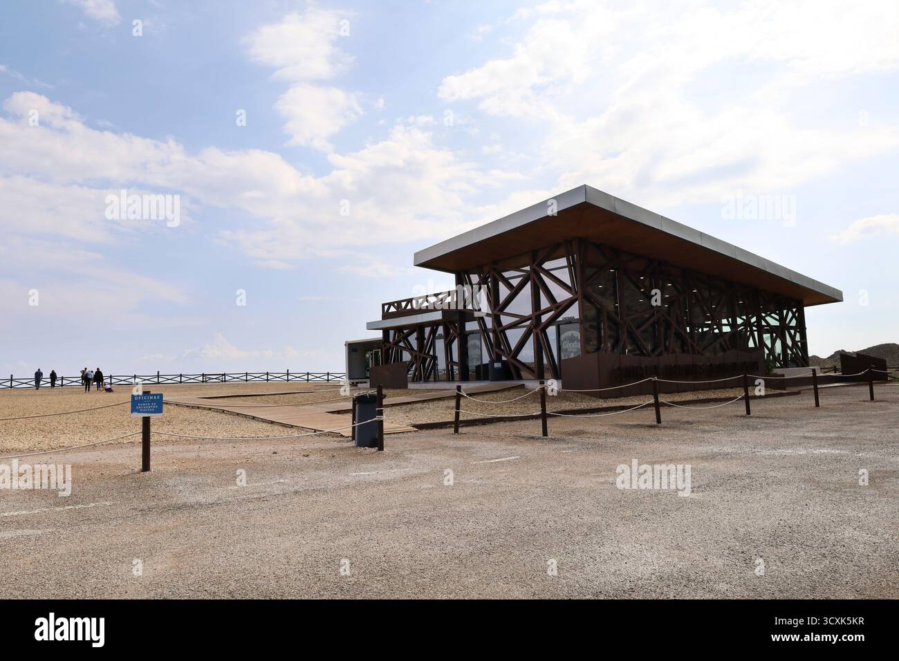 Pulpi, Almeria, Spain- October 10, 2025: Visitor Center of The Geode of ...