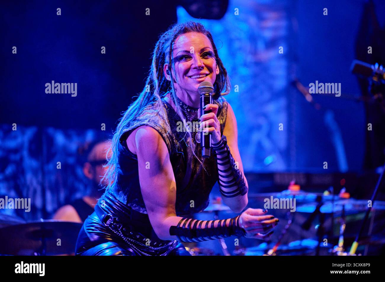 Elli Berlin von Null Positiv live bei einem Konzert in der Konzertfabrik Z7. Pratteln, 13.10. ...