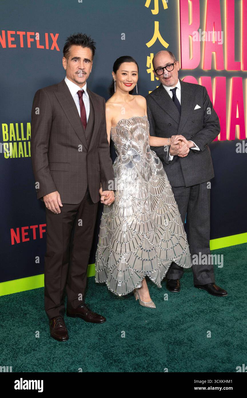 Colin Farrell, Fala Chen und Edward Berger beim Special Screening des ...