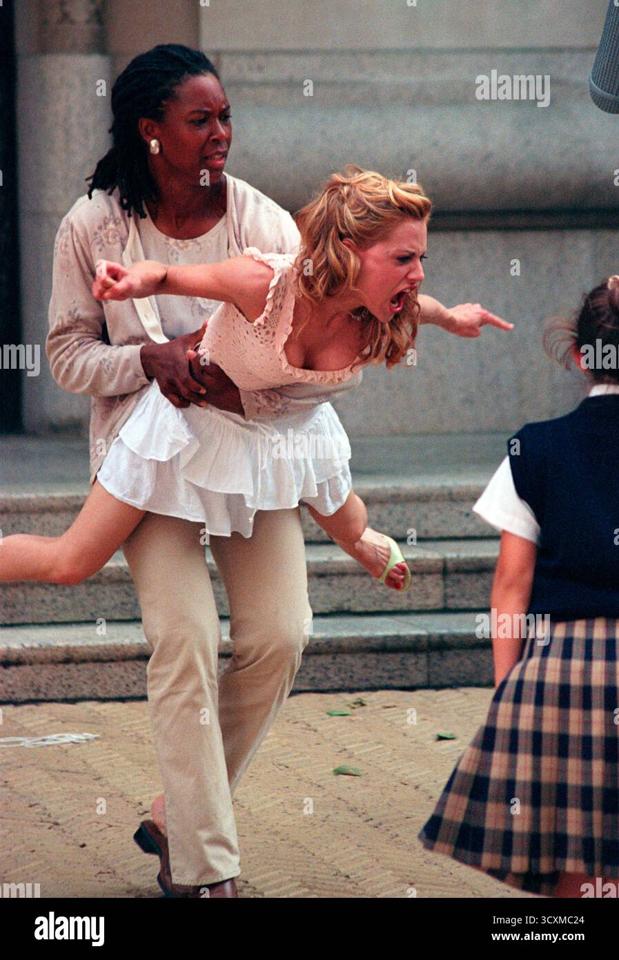 Brittany Murphy filming "Molly Gunn" in New York. The story is about a ...