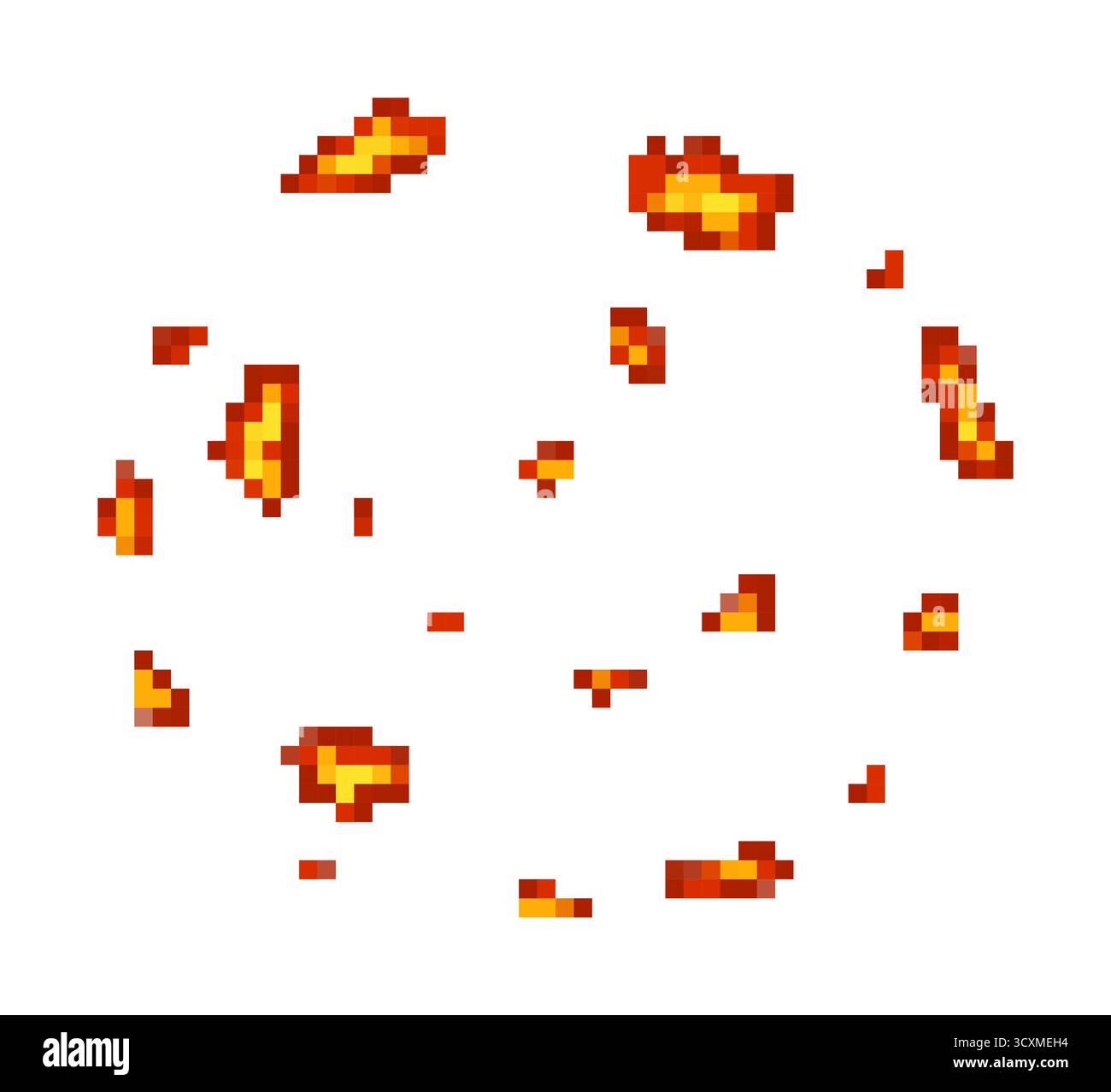 Impact burst animation Stock Vector Images - Alamy