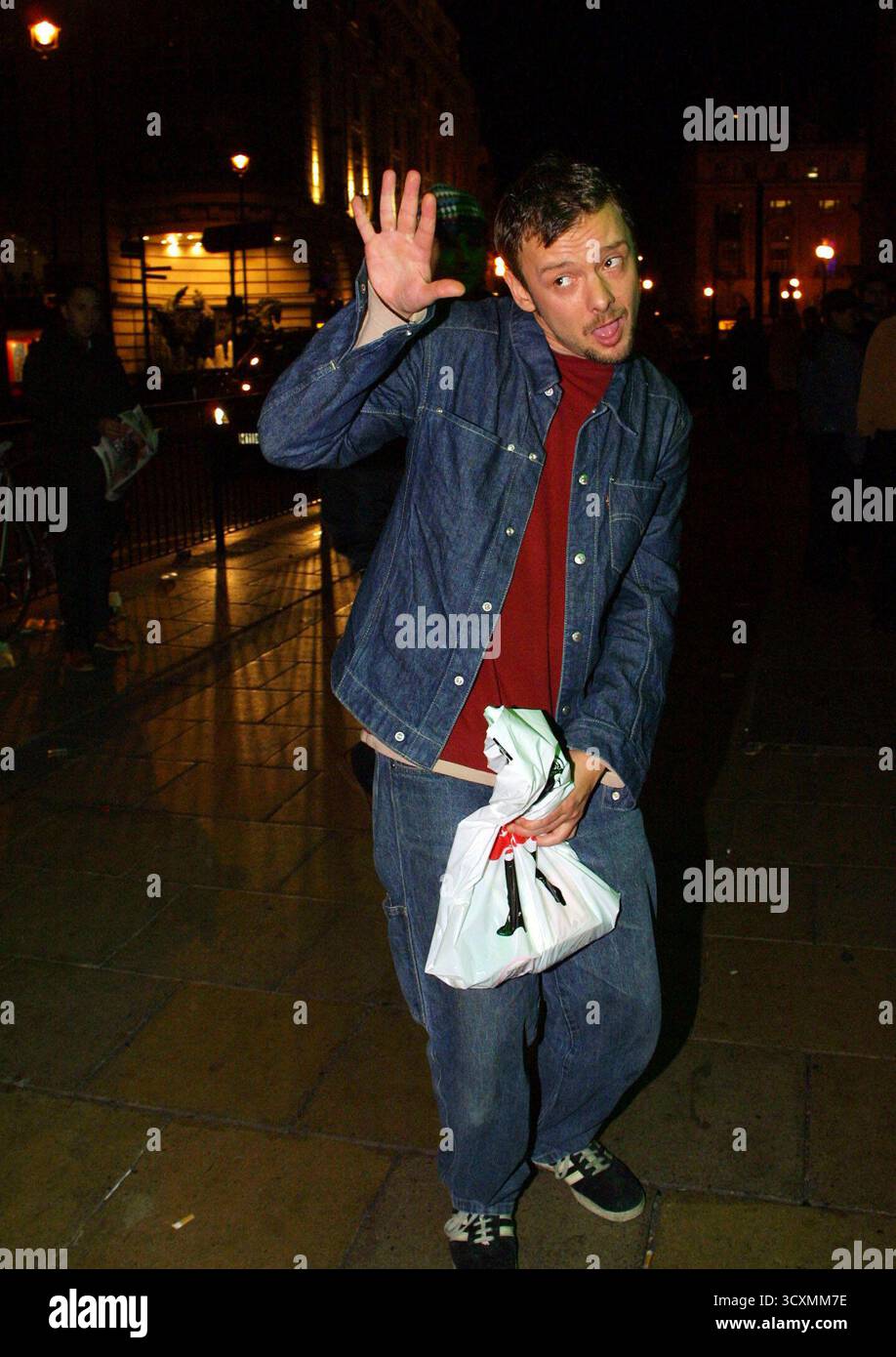 John Simms pictured after the Supergrass Album Launch party at the CC ...
