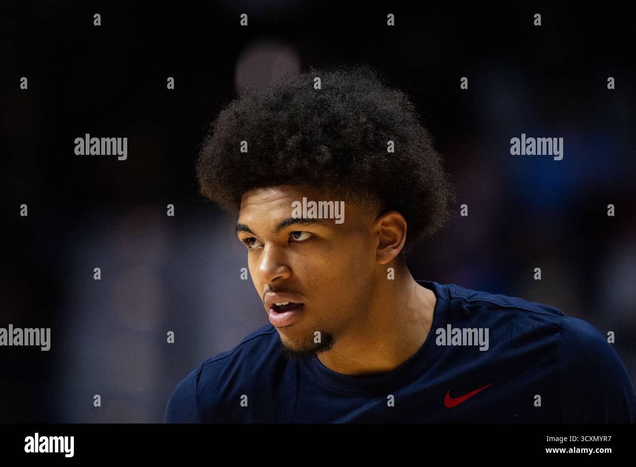 UNCASVILLE, CT - OCTOBER 13: Jaylin Stewart #3 of the UConn Huskies ...
