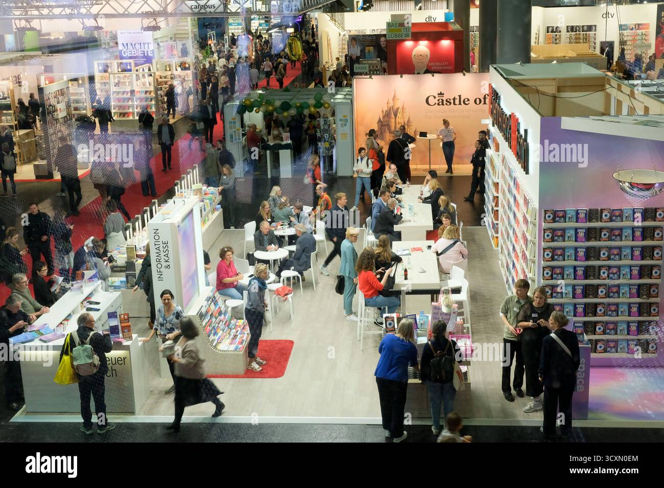 15.10.2025, Frankfurt am Main, DEU, Frankfurter Buchmesse. Blick in ...