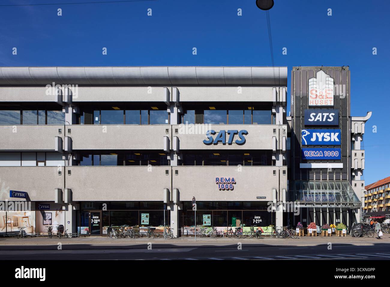 Schou-Epa-Huset, former department store, designed by Gert Edstrand & Poul Erik Thyrring, 1970 ...