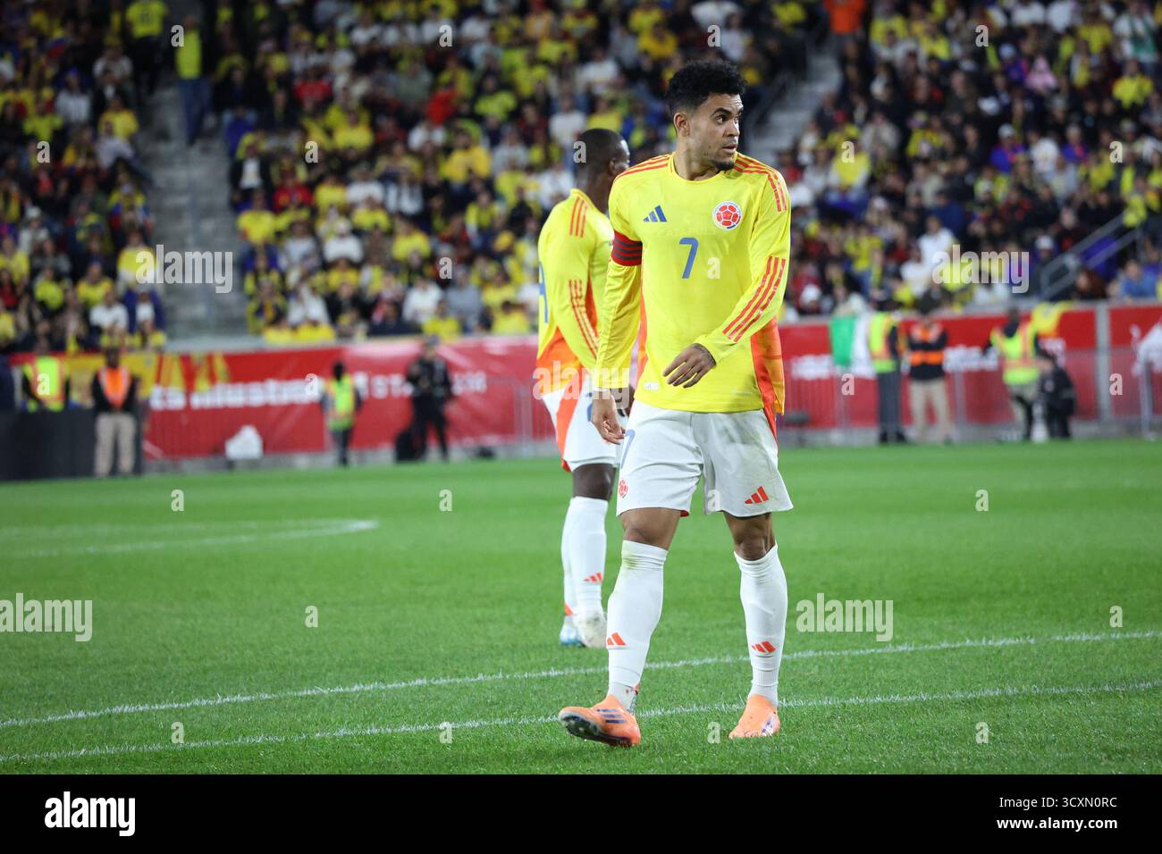 Harrison, Nj, USA. 14th Oct, 2025. (SPO) Colombia vs Canada friendly ...