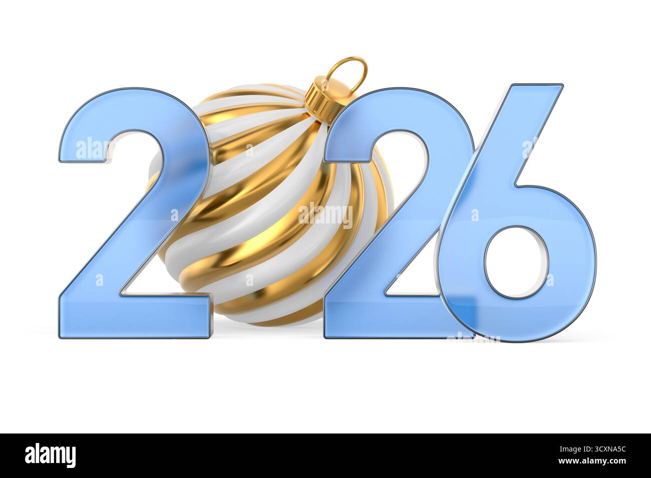 2026 number on transparent Cut Out Stock Images & Pictures - Alamy