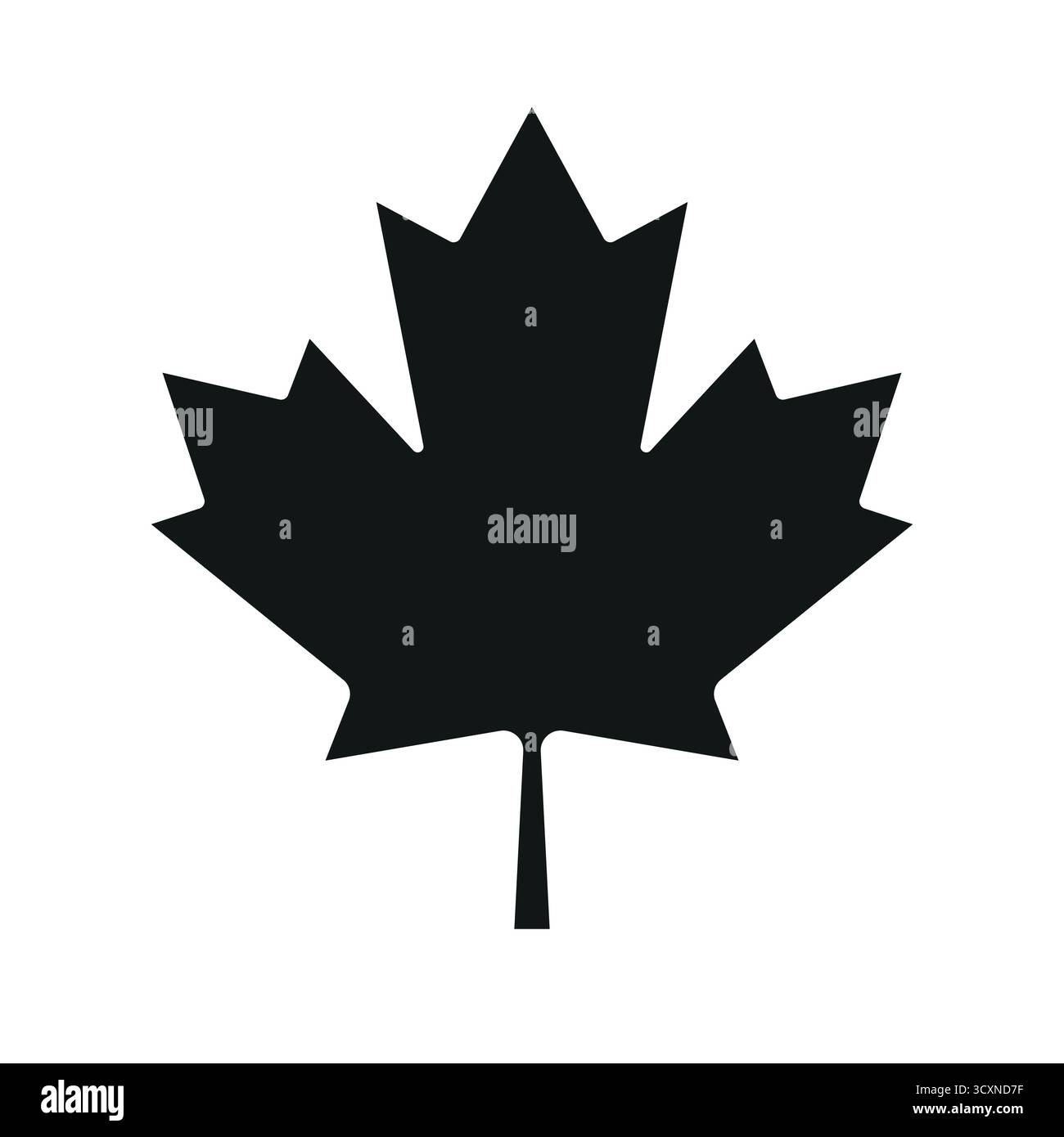 Vector flat maple leaf Stock Vector Image & Art - Alamy