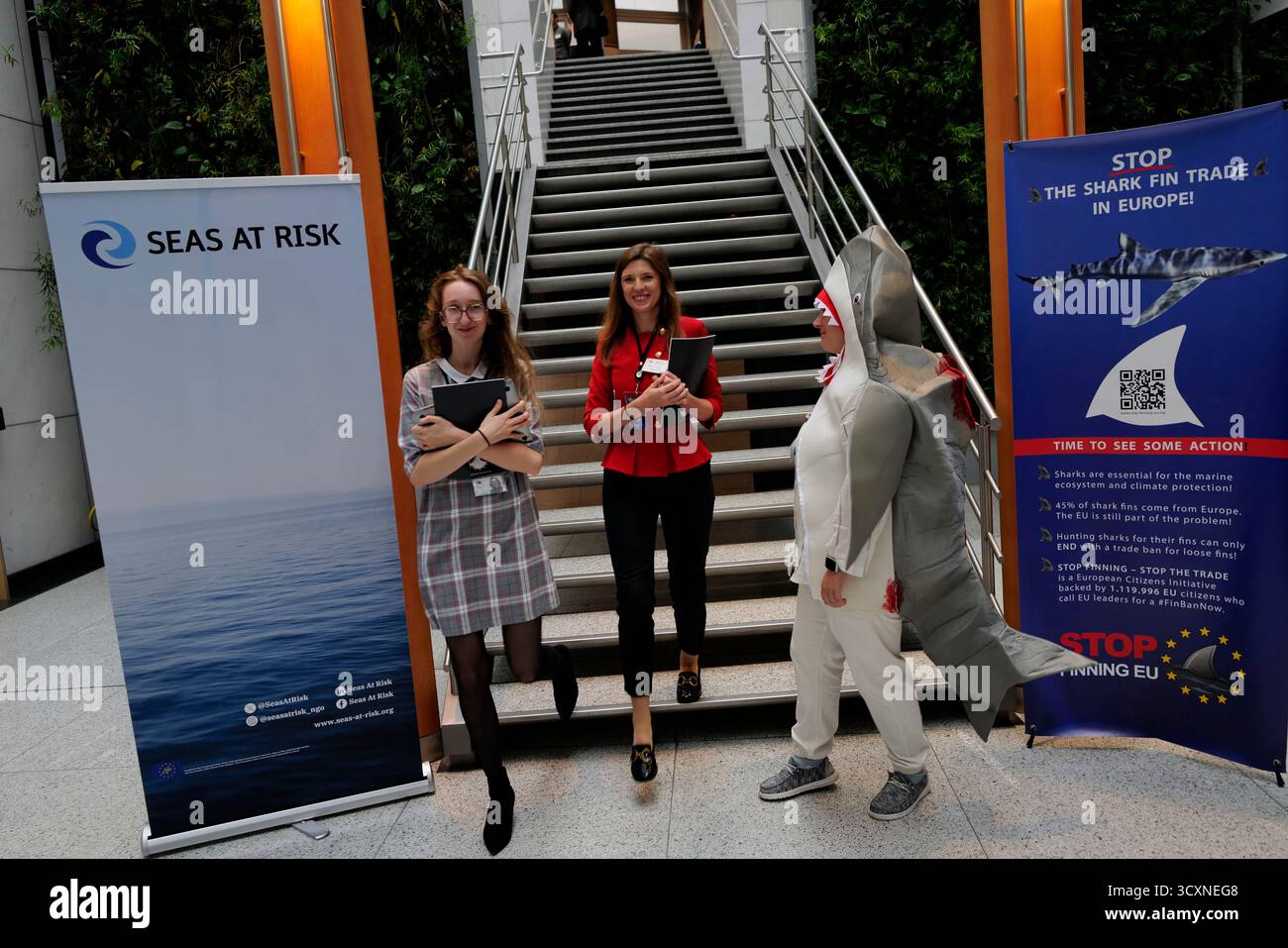 The Shark Lab takes place at the European Parliament's Culina Mundi ...