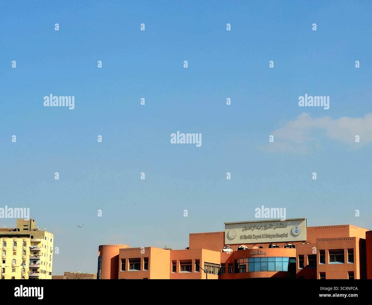 Cairo, Egypt, October 12 2025: Sheikh Zayed Al Nahyan Hospital, a ...