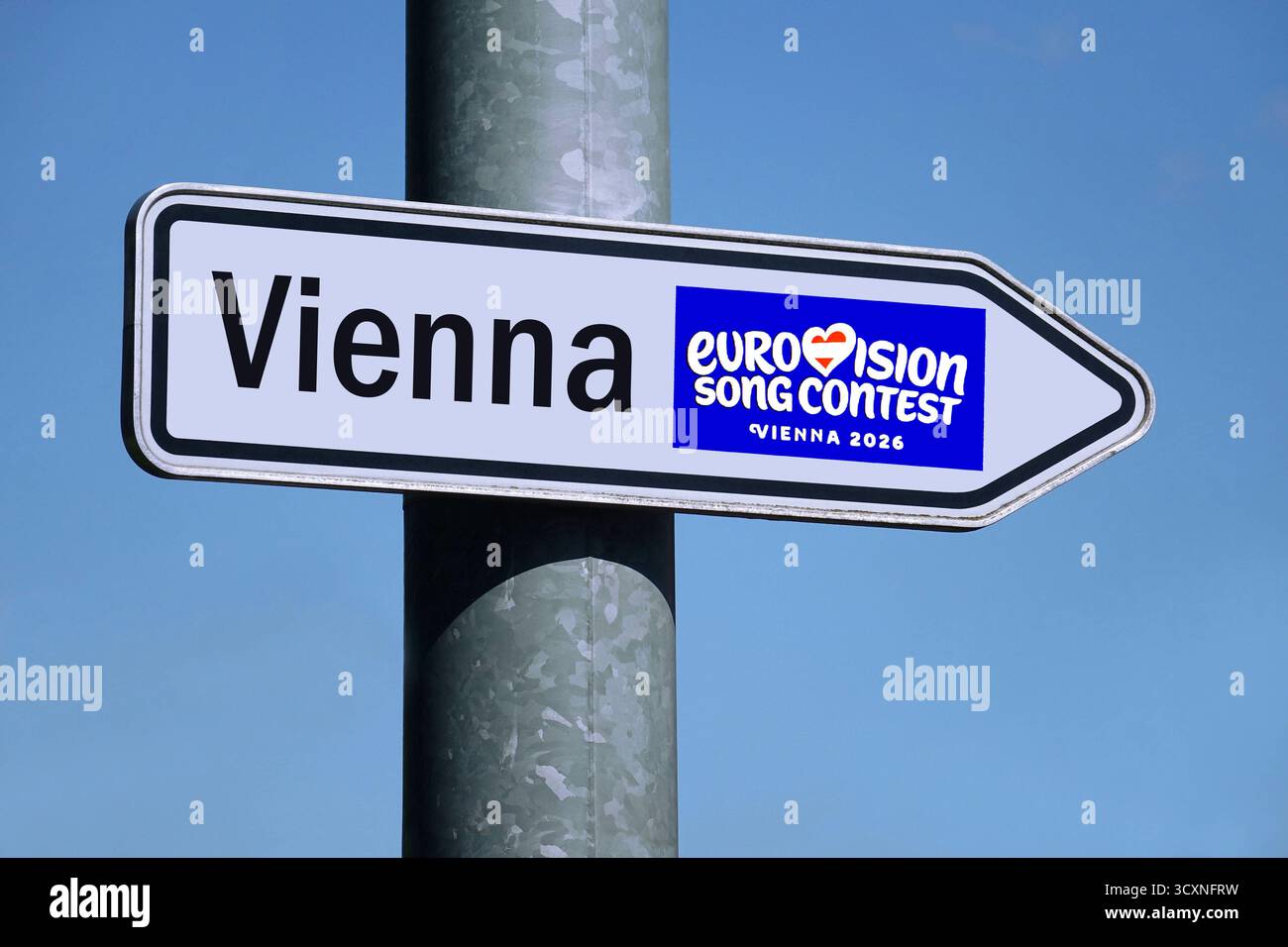 Eurovision song contest vienna logo hi-res stock photography and images ...