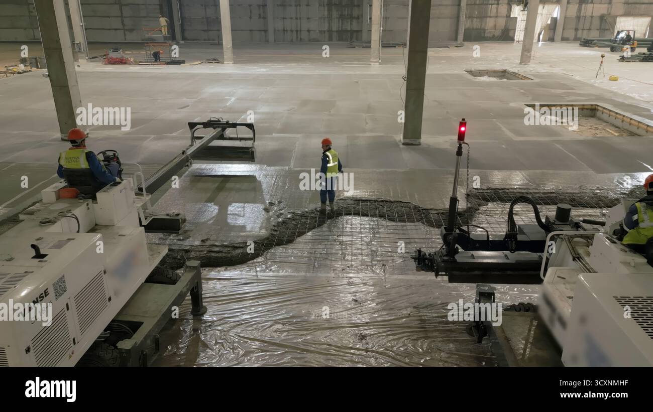 Process leveling concrete on hi-res stock photography and images - Alamy