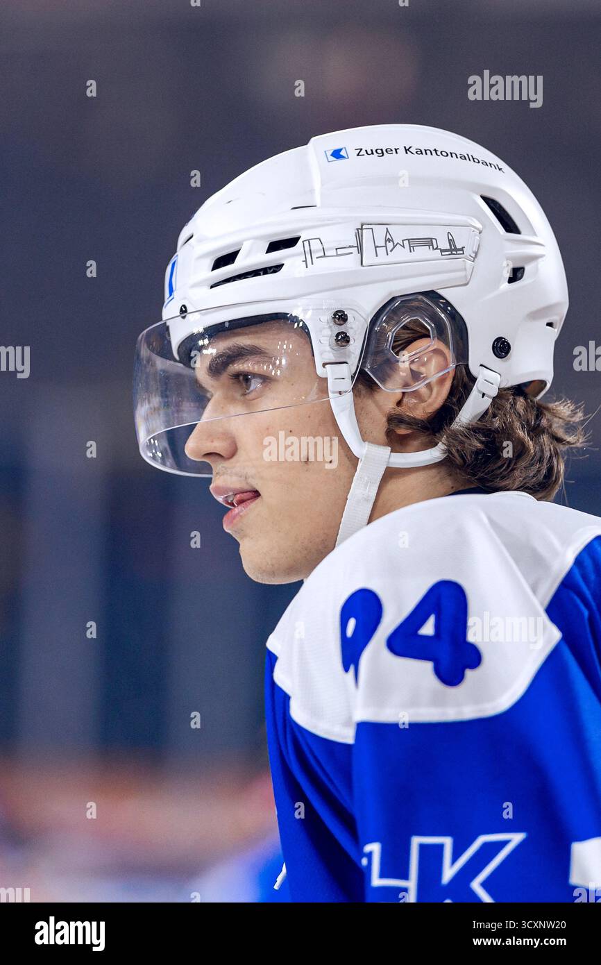 Nic Balestra #94 (EV Zug) - 11.10.2025 - National League, Regular ...