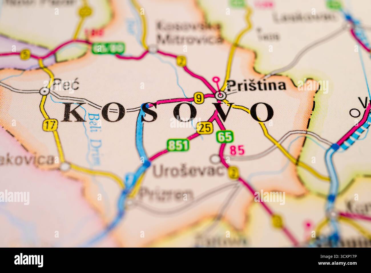 Map europe highlighted on hi-res stock photography and images - Alamy