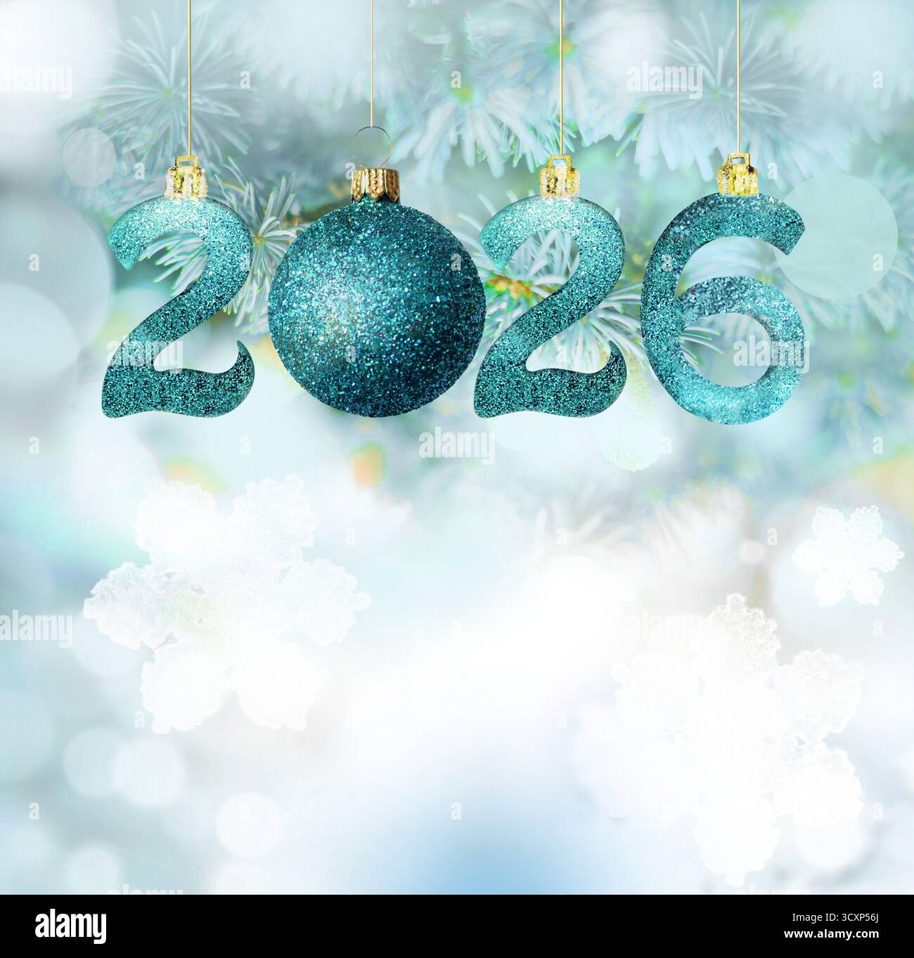 Merry christmas happy new year 2026 hi-res stock photography and images ...
