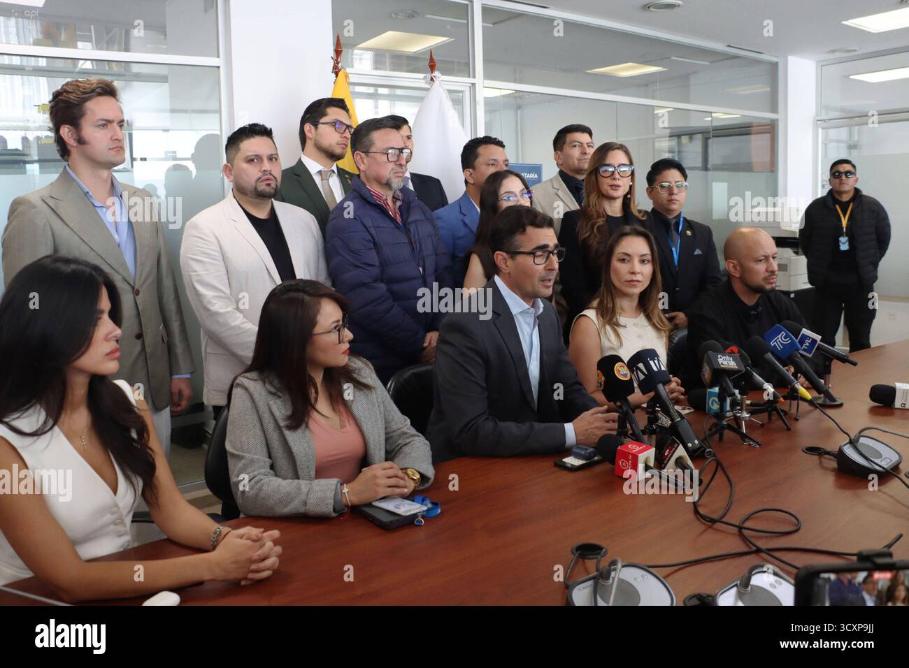 PRESS CONFERENCE ADN Quito, Wednesday, October 15, 2025 Press ...