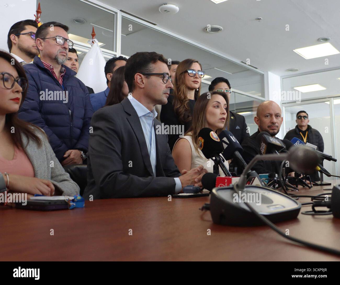 PRESS CONFERENCE ADN Quito, Wednesday, October 15, 2025 Press ...