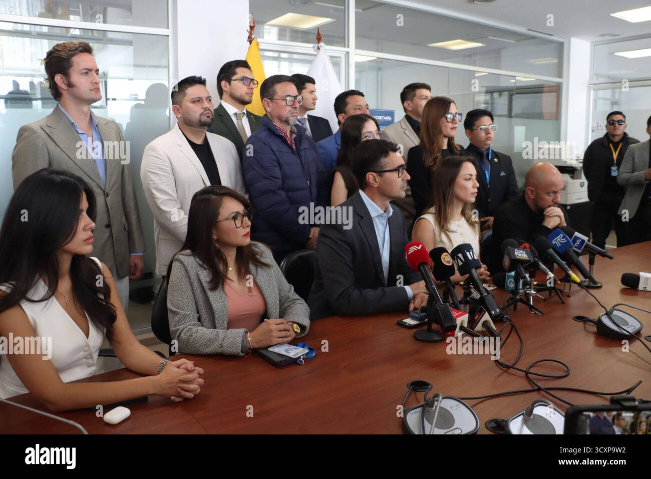 PRESS CONFERENCE ADN Quito, Wednesday, October 15, 2025 Press ...