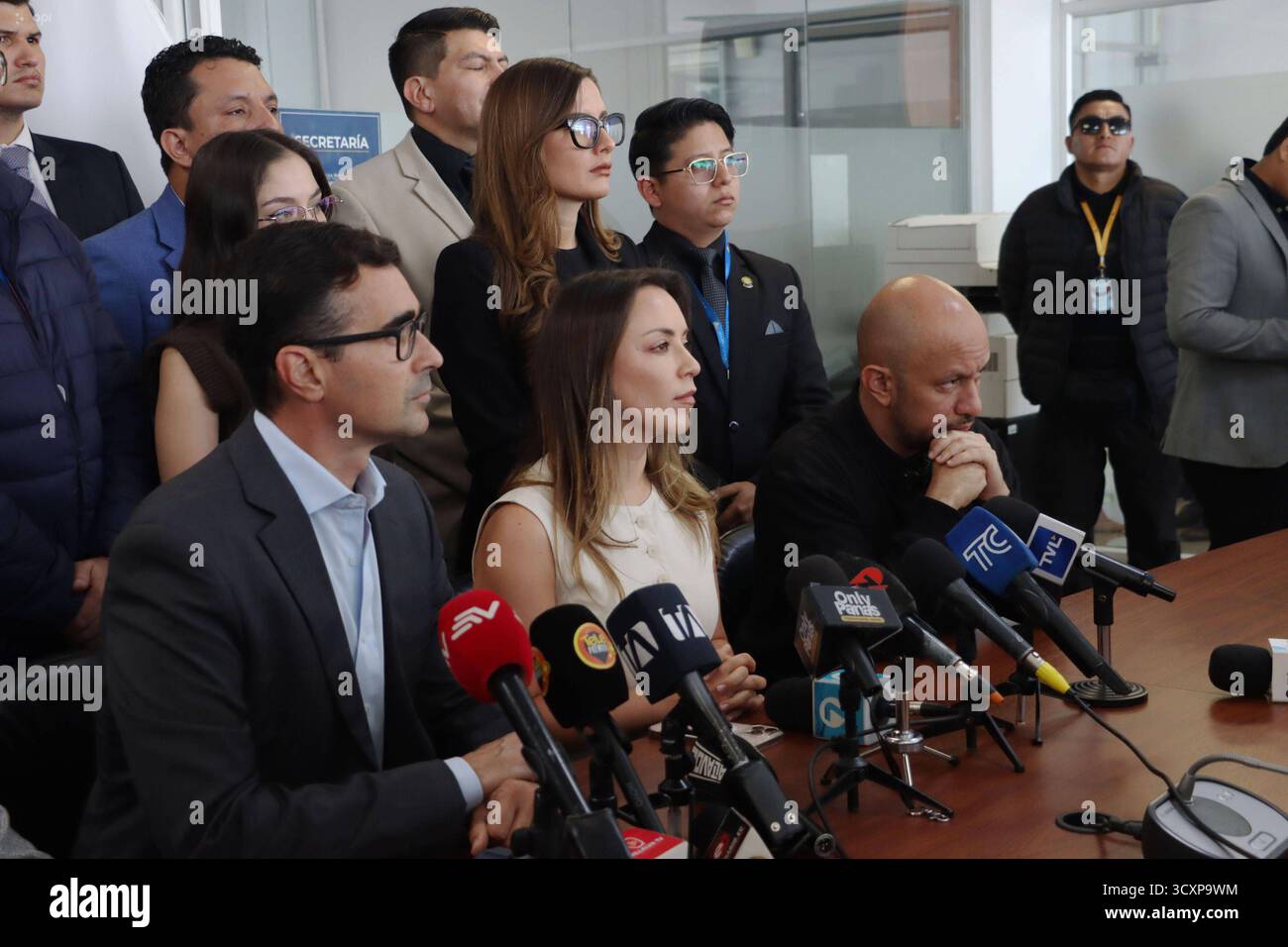 PRESS CONFERENCE ADN Quito, Wednesday, October 15, 2025 Press ...
