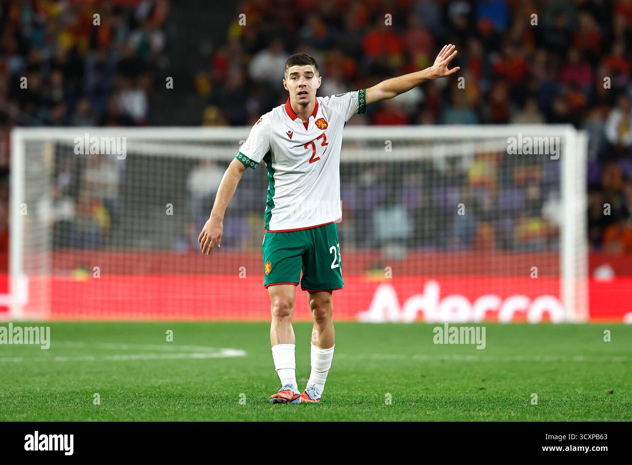 Valladolid, Spain. 14th Oct, 2025. Stanislav Shopov (BUL) Football ...