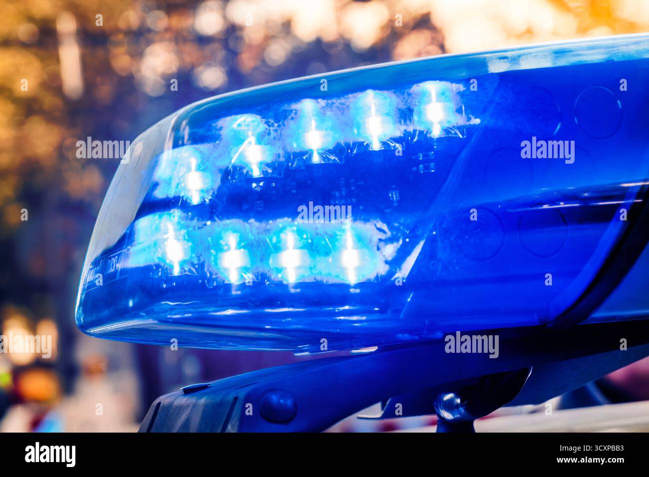 Blaulicht, Berliner Polizei im Einsatz, Berlin, Oktober 2025 ...