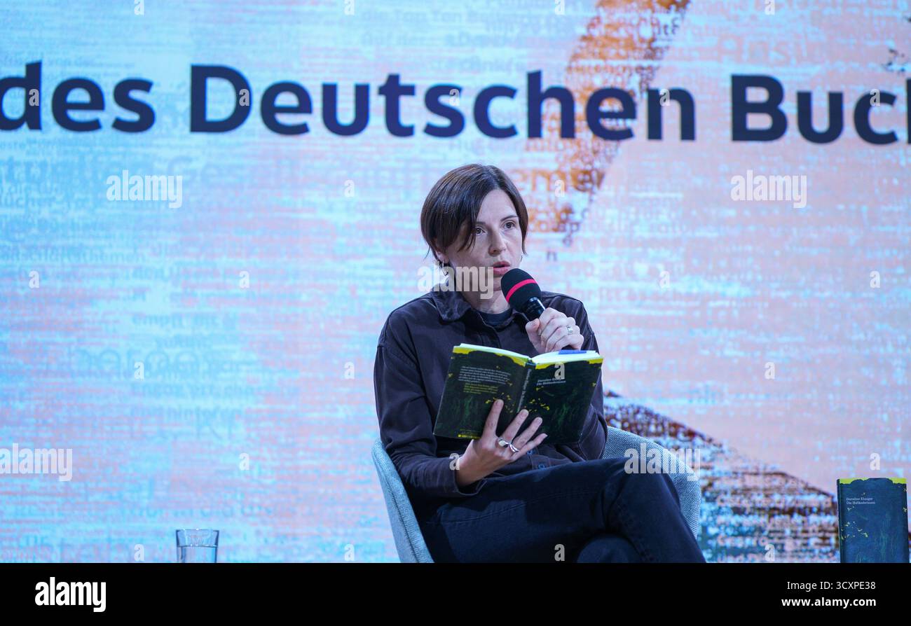 FRANKFURT AM MAIN, Germany. October 15th, 2025. Dorothee Elmiger (*1985 ...