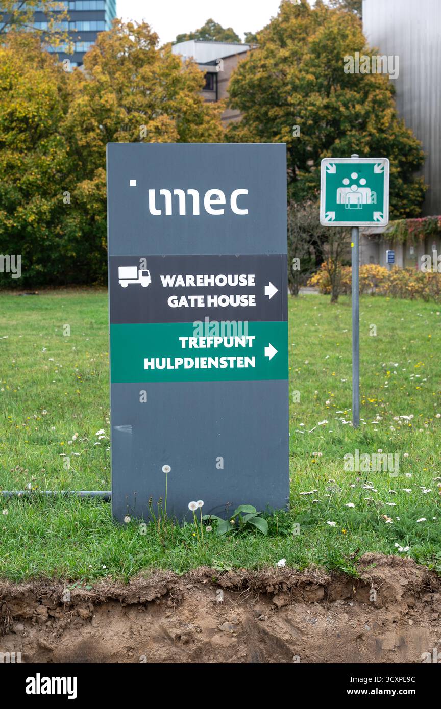 The Imec technology company at the headquarters in Leuven, Flemish ...