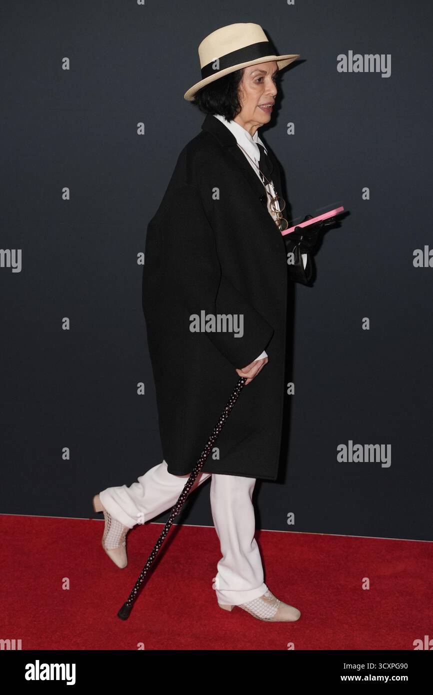Bianca Jagger arriving for a special ceremony at CE LA VI in London ...