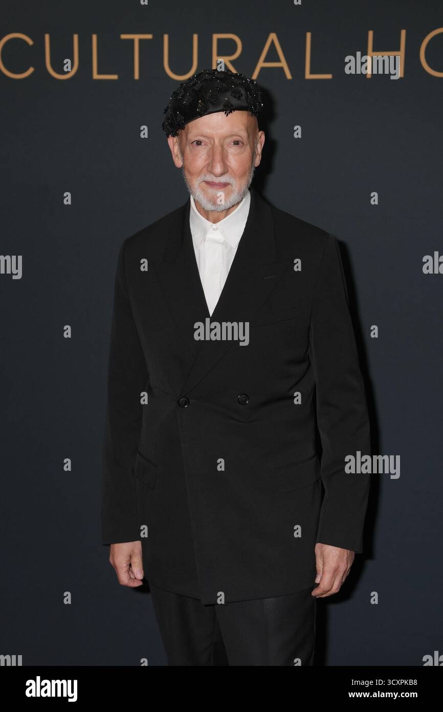 Stephen Jones arriving for a special ceremony at CE LA VI in London ...