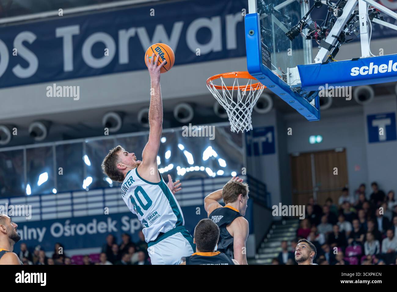 Warsaw, Poland. 15th Oct 2025. FIBA Champions League: Legia Warszawa - Promitheas Patras BC ...