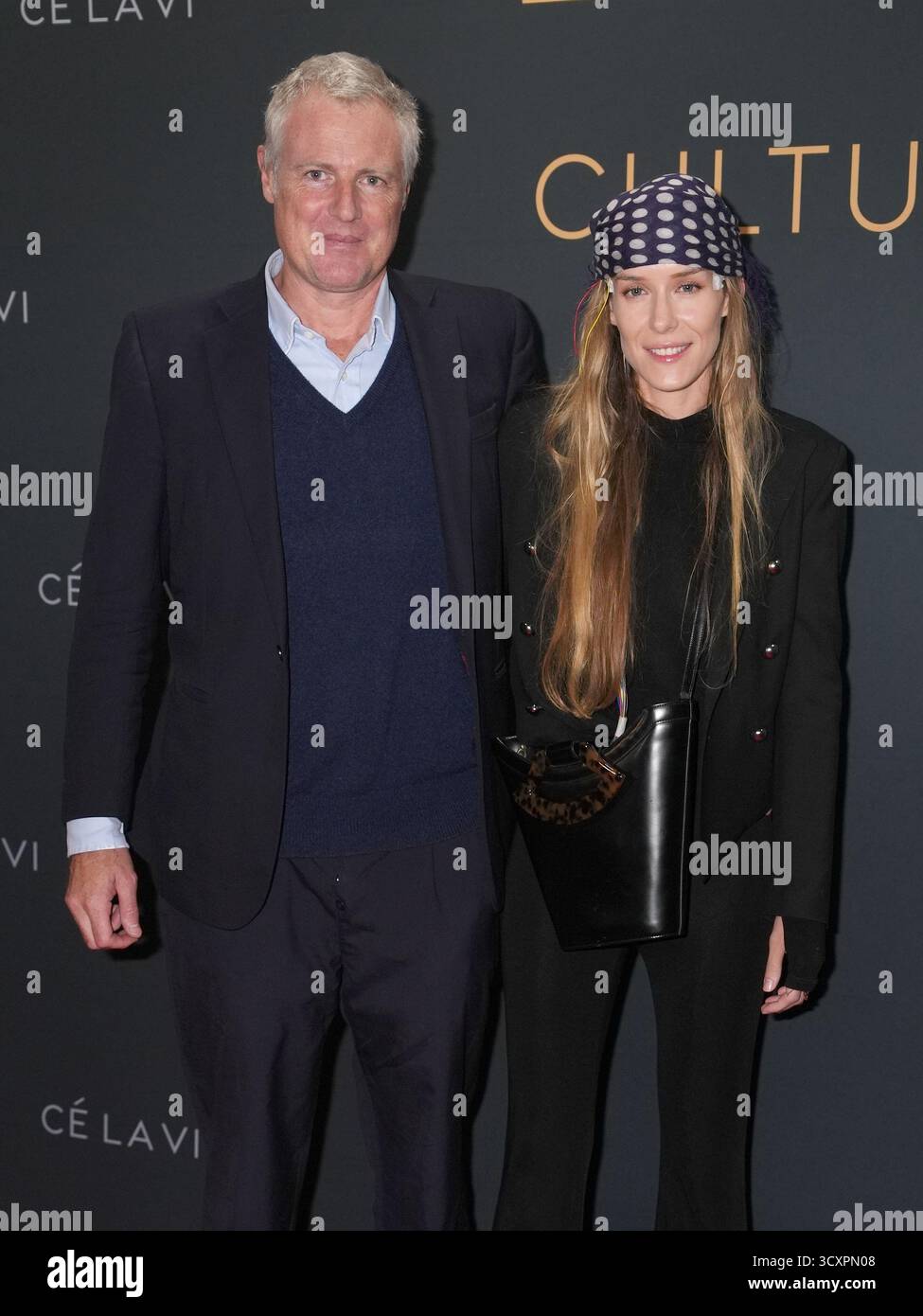 Zac Goldsmith and Hum Fleming arriving for a special ceremony at CE LA ...