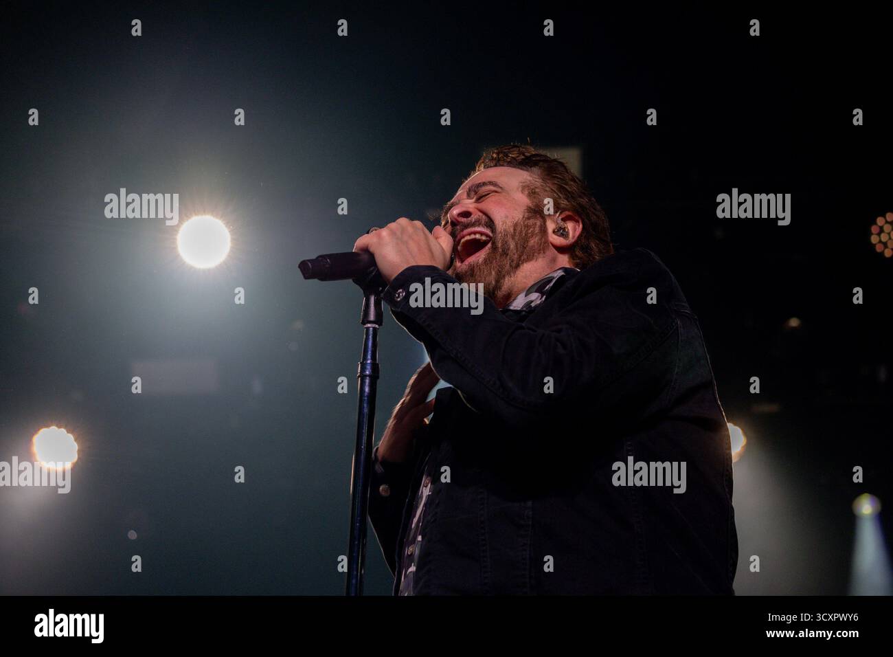 The US band Counting Crows during a performance at the Riviera, on ...