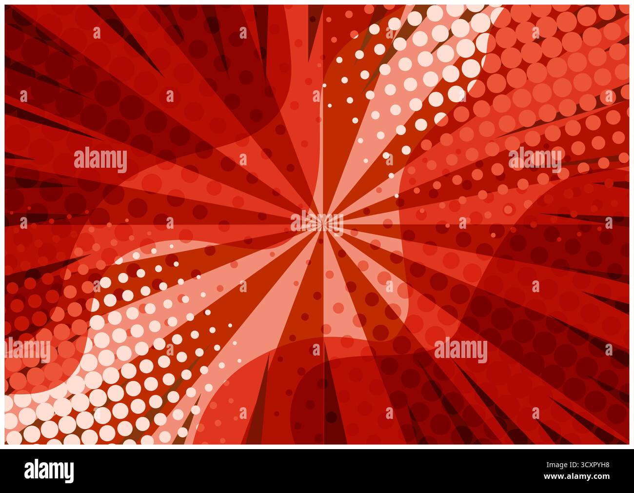 Abstract comic lightning pattern red Stock Vector Images - Alamy