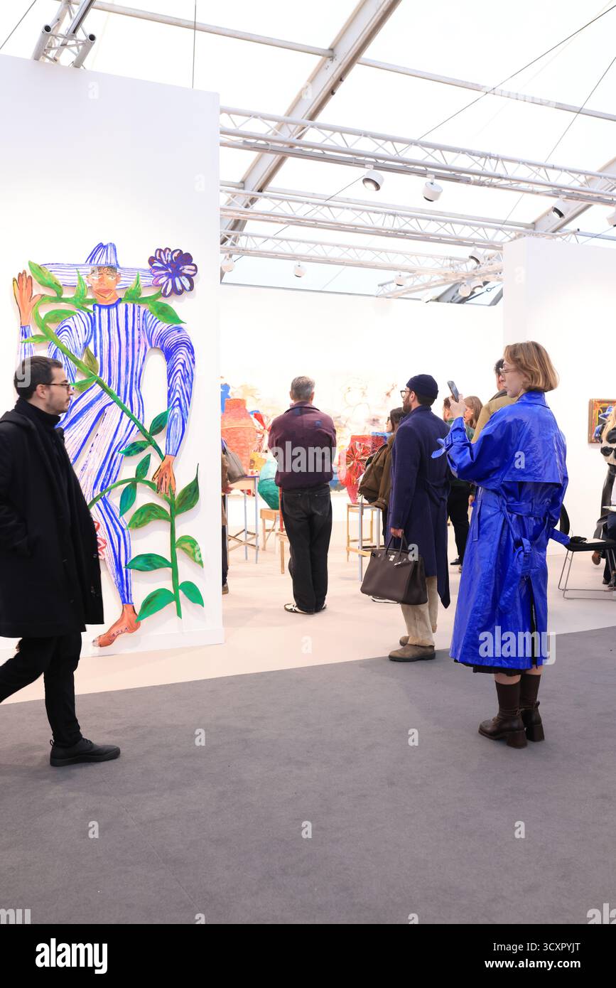 London, Uk, 15th October, 2025. Art enthusiasts attend opening day of ...