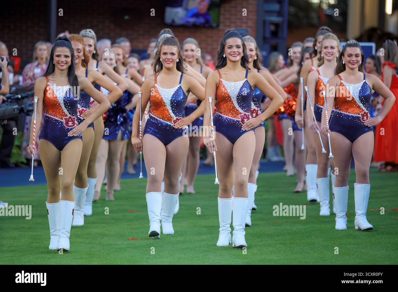 AUBURN, AL - OCTOBER 11: Auburn Tiger band during a game between the ...