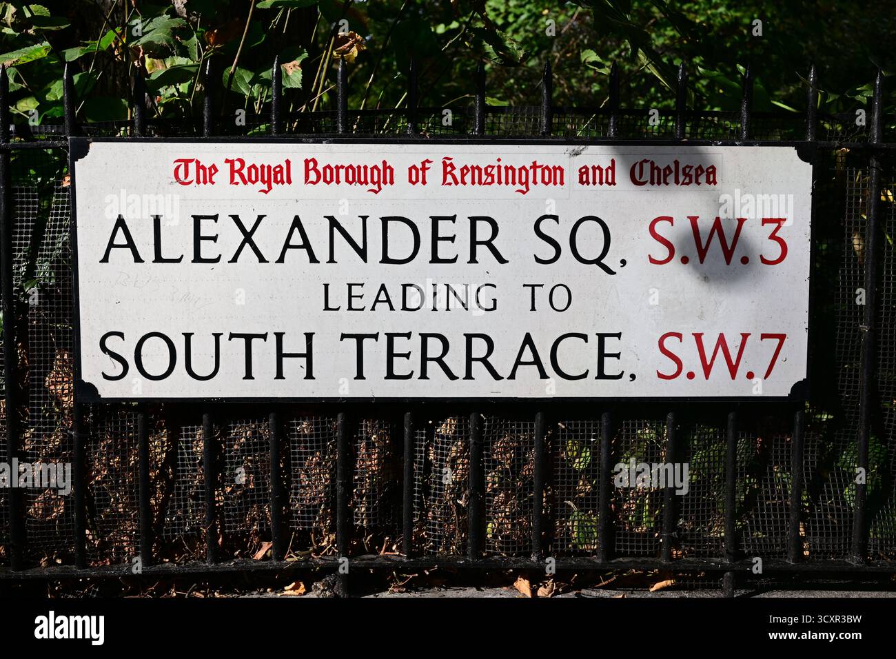London, United Kingdom, October 7 2025. Alexander Square S.W.3 and ...