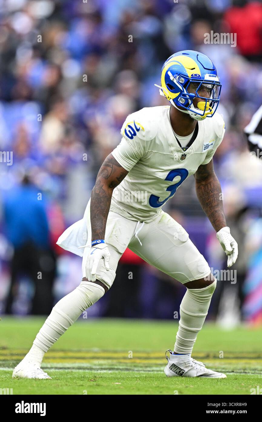 Los Angeles Rams safety Kam Curl (3) in action during the second half ...