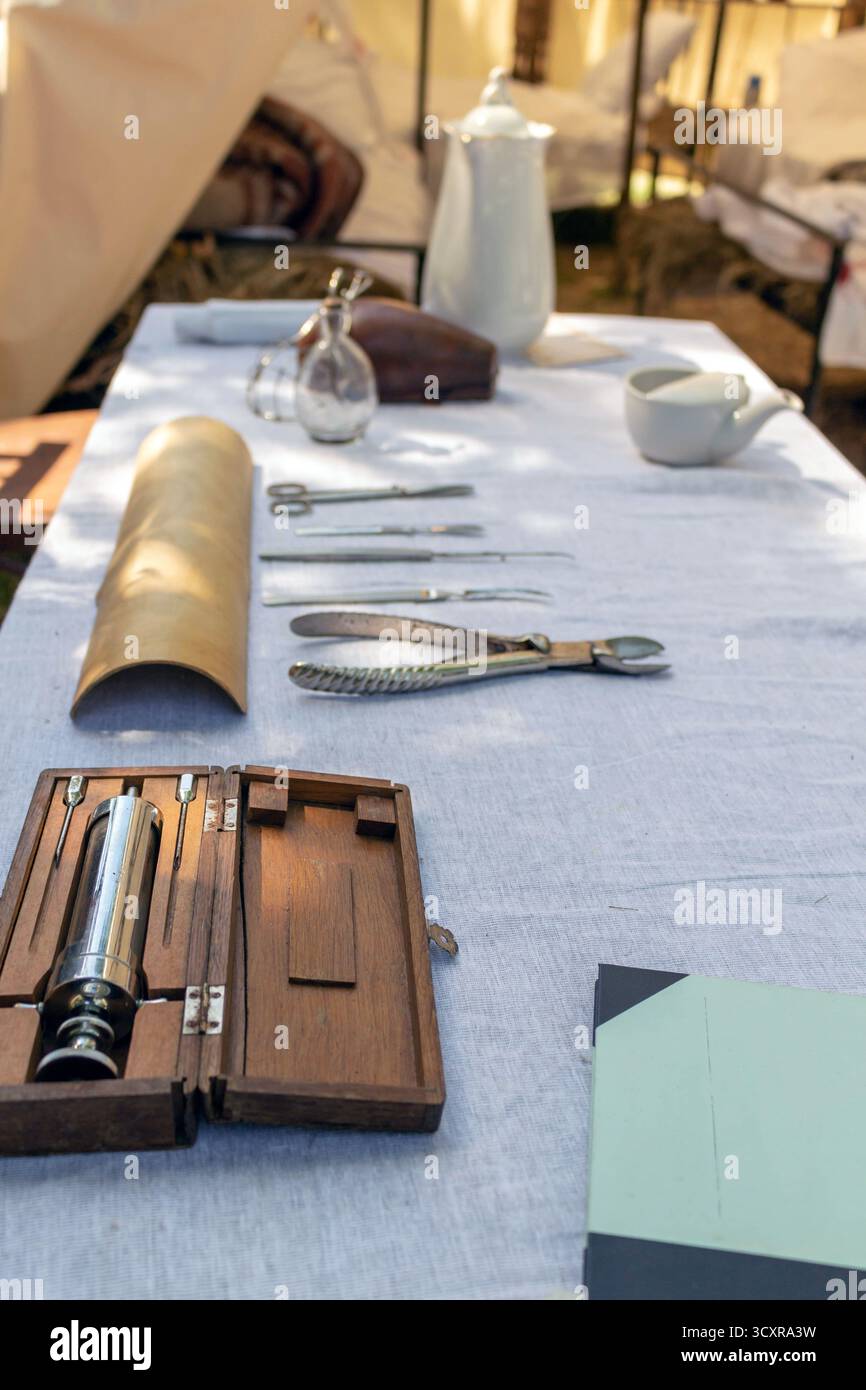 Surgical equipment historical hi-res stock photography and images - Alamy