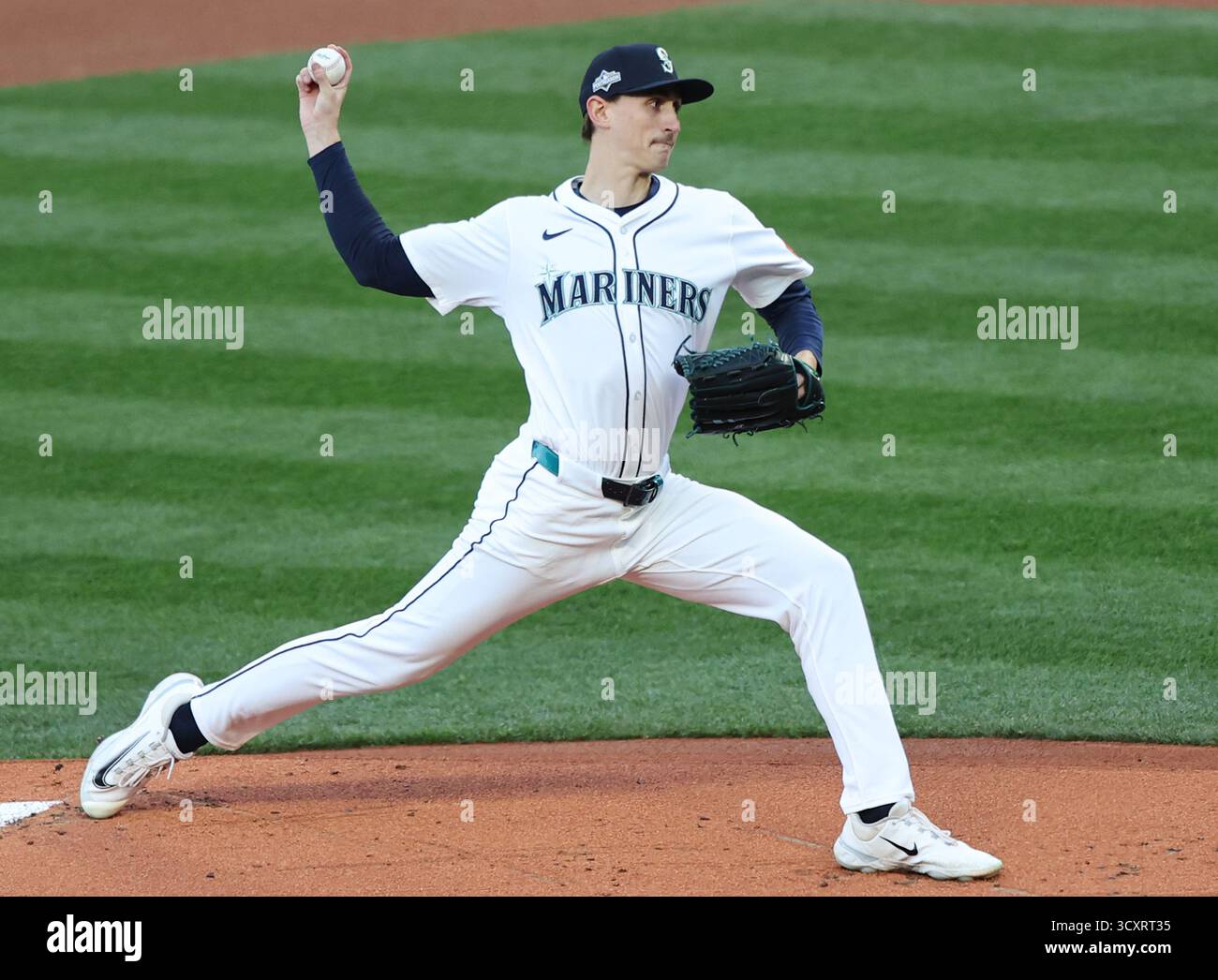 Seattle, United States. 15th Oct, 2025. Seattle Mariners starting ...