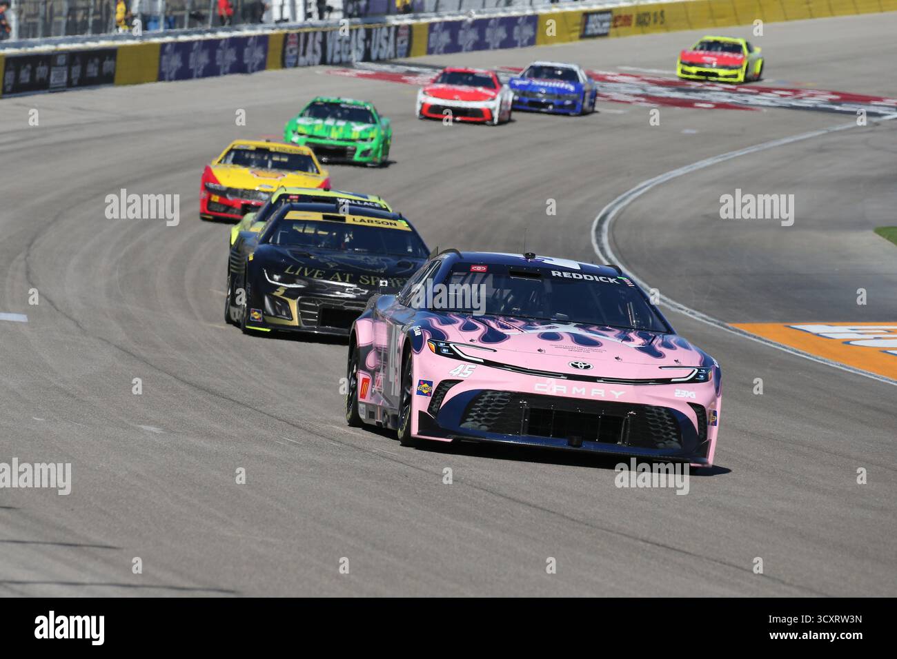 LAS VEGAS, NV - OCTOBER 12: Tyler Reddick (#45 23XI Racing Jordan Brand ...