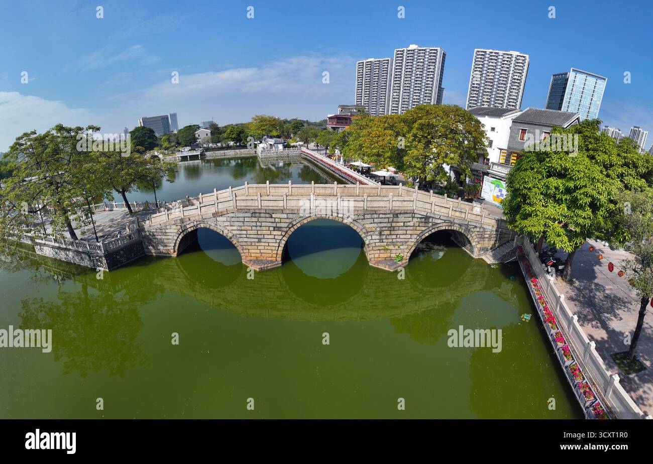 Qingping ancient market film and television town hi-res stock ...