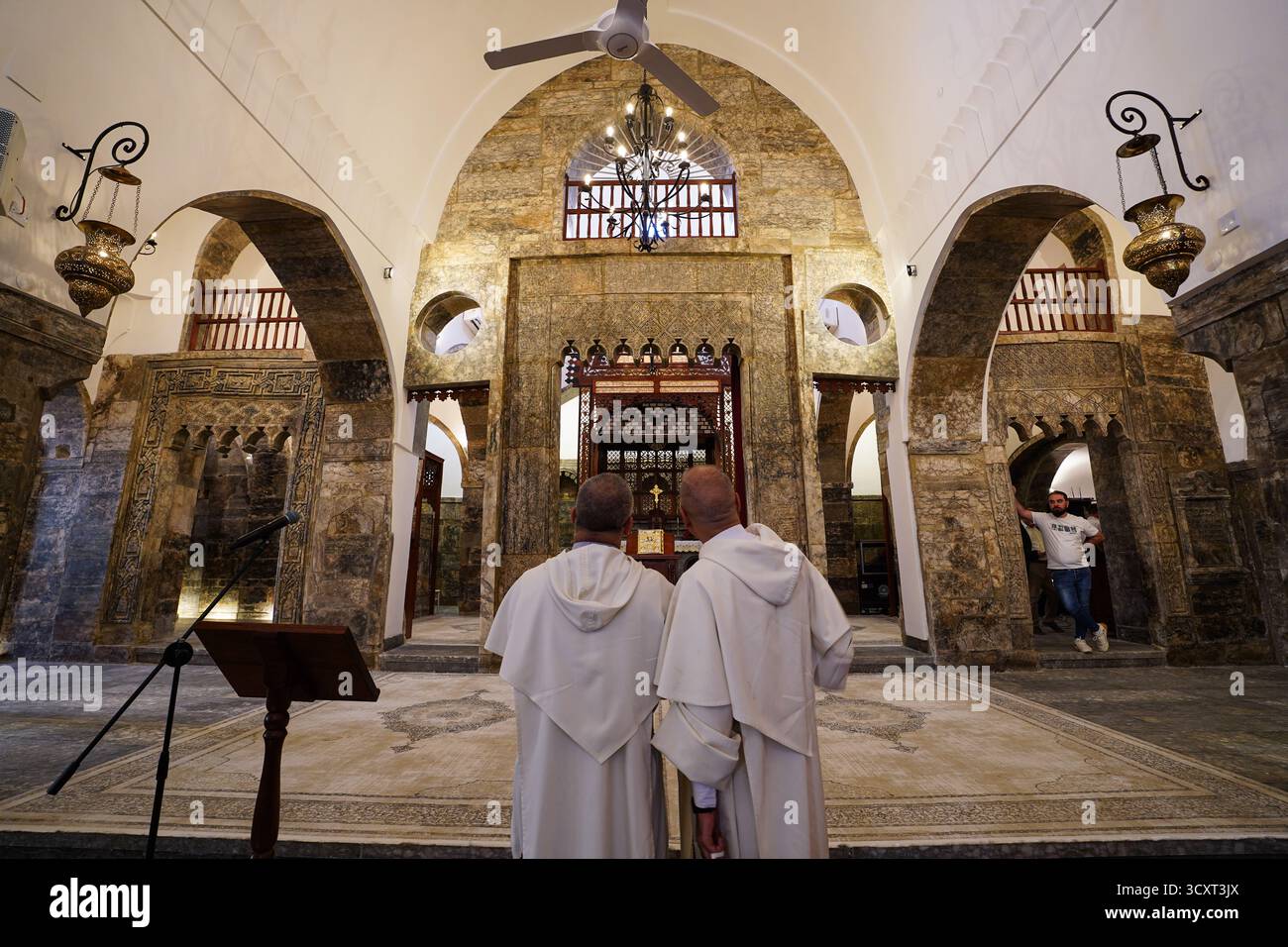 Clerics attend the reopening ceremony of St. Thomas Syriac Orthodox ...