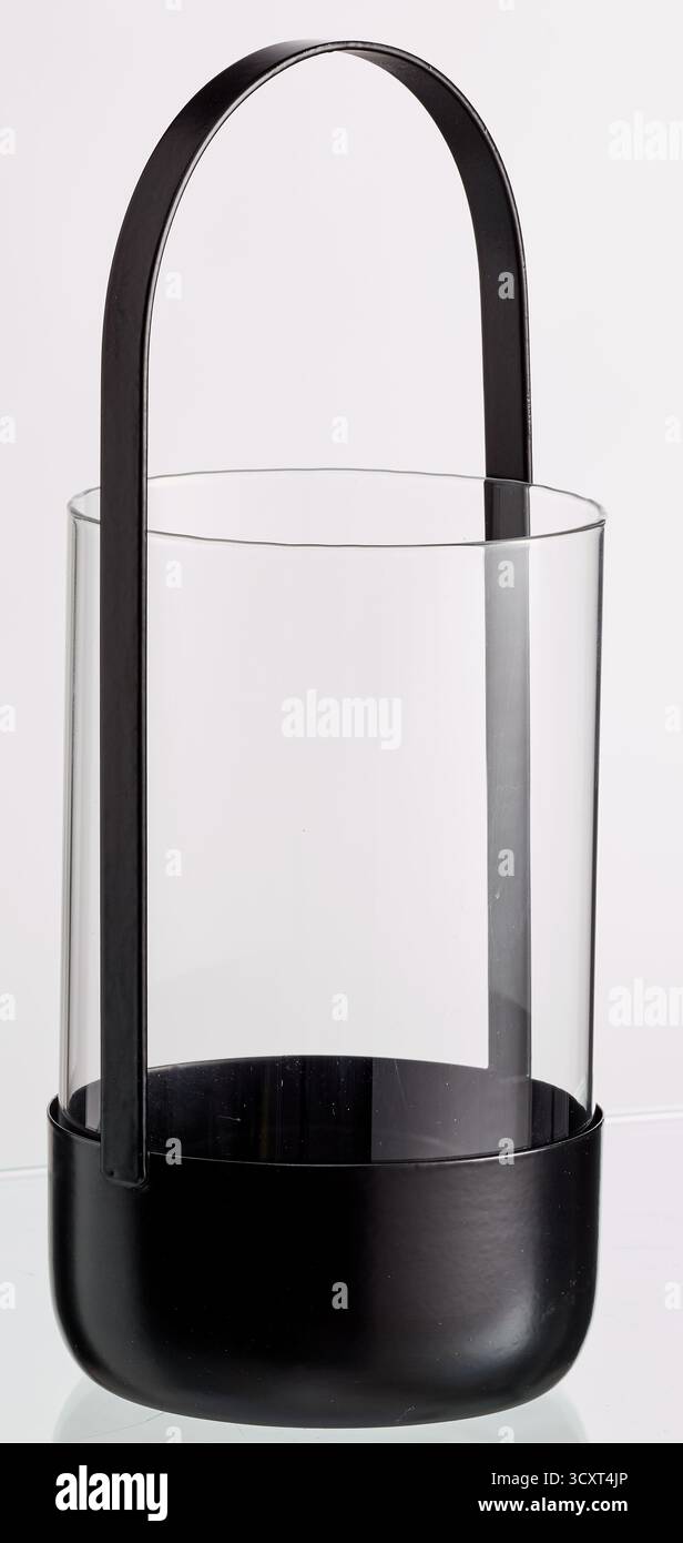 Cylindrical glass lamp hanging hi-res stock photography and images - Alamy