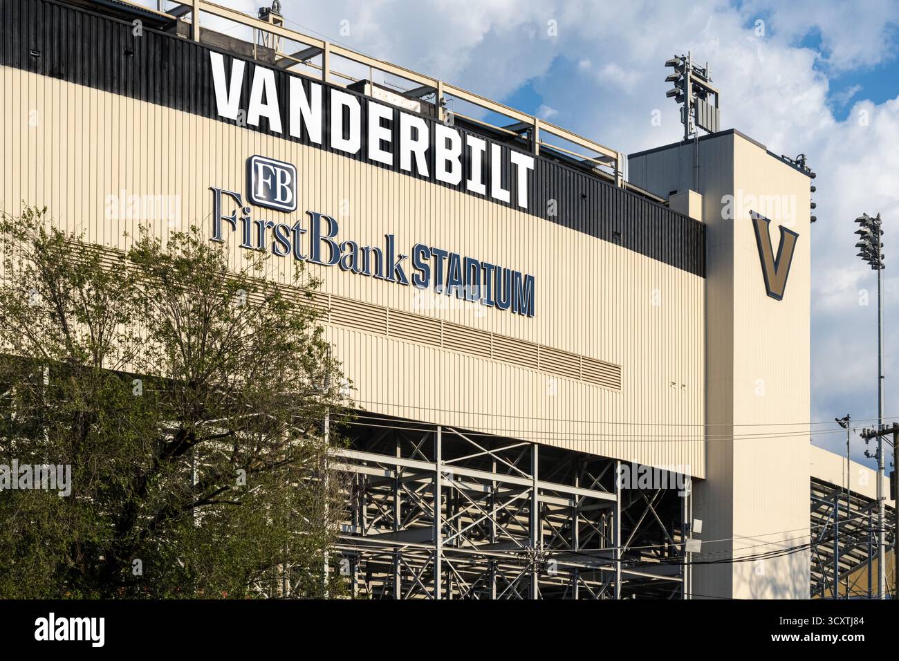 Vanderbilt University's FirstBank Stadium, home field for the ...