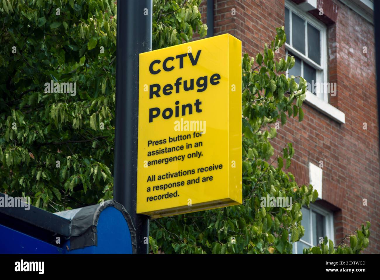 Cctv refuge point hi-res stock photography and images - Alamy