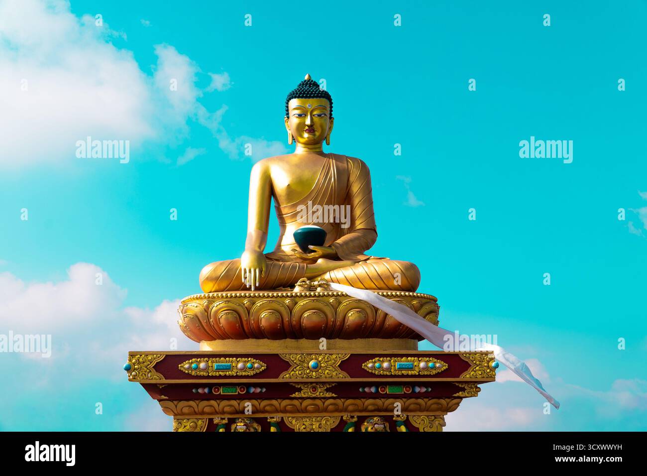 Tibetan monastery mussoorie hi-res stock photography and images - Alamy