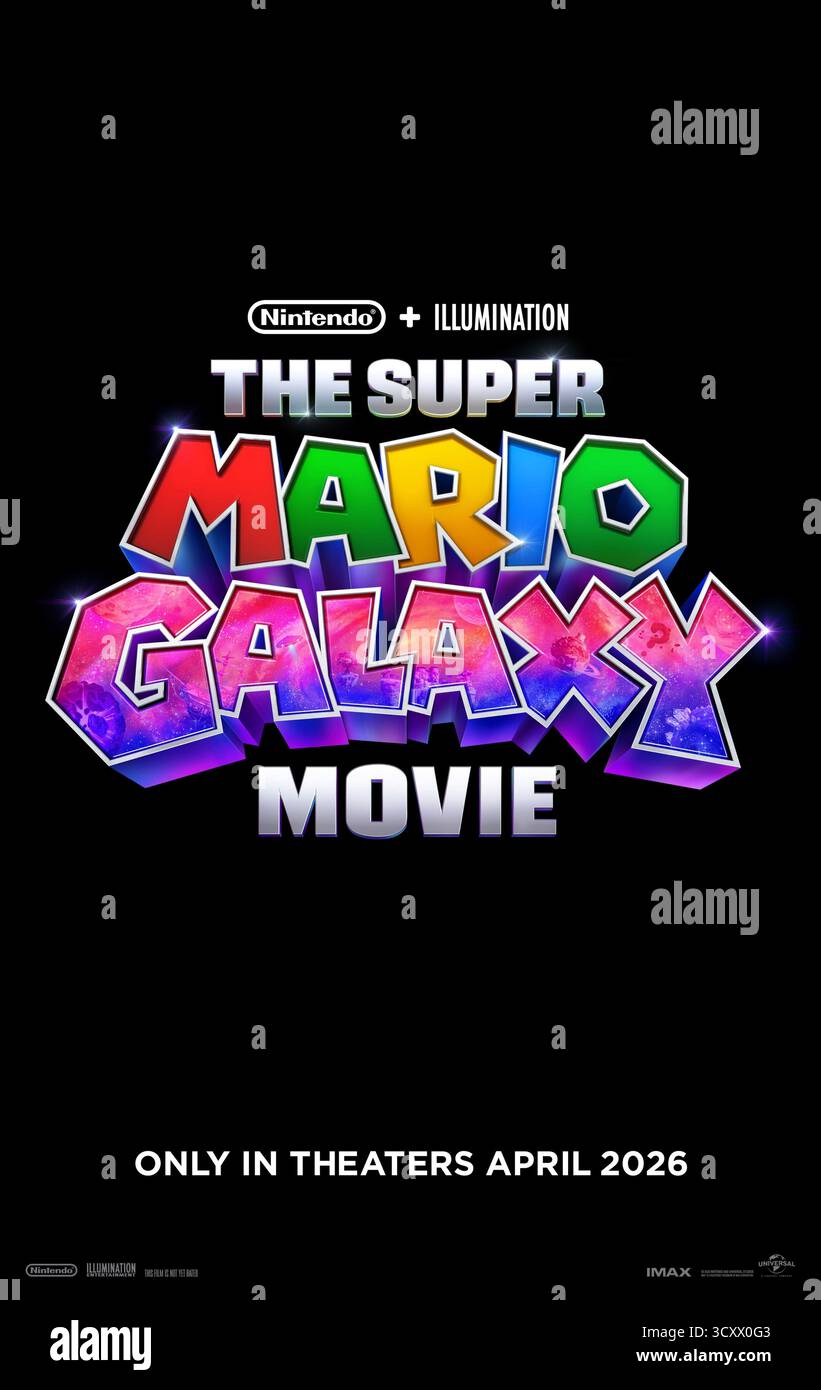 The Super Mario Galaxy Movie Stock Photo - Alamy