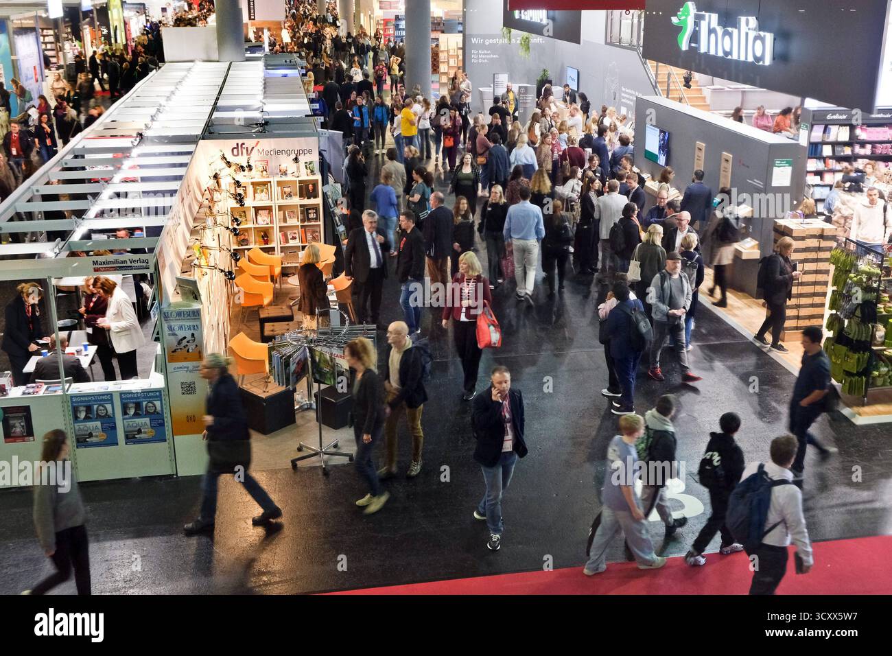 16.10.2025, Frankfurt am Main, DEU, Frankfurter Buchmesse. Blick in ...