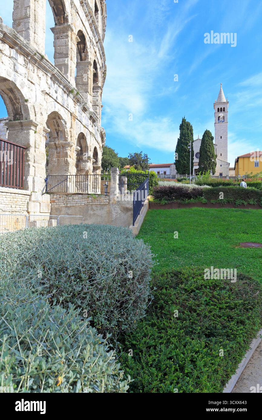 Church of St Anthony by the ancient Roman amphitheatre popularly known ...